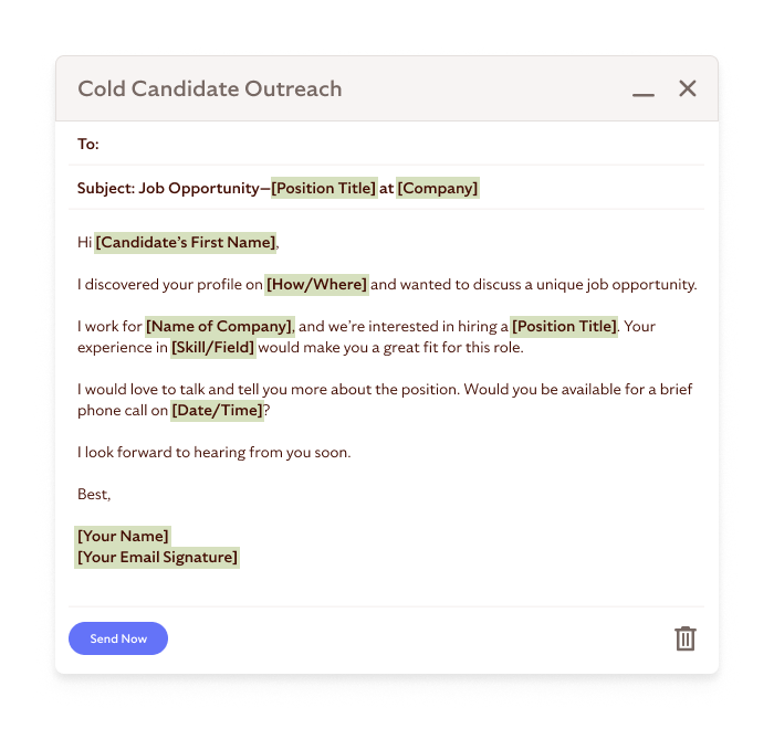 11 Recruiting Email Templates for Great Candidate Experiences ... 11 Recruiting Email Templates for Great Candidate Experiences ...